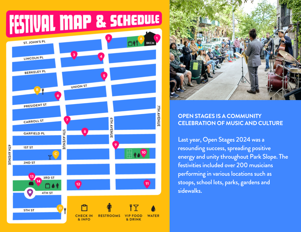 Open Stages 2025 - Sponsorship Opportunities - Brooklyn Conservatory of Music